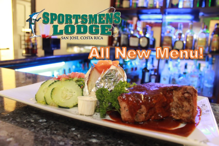 Sportsmens Lodge Introduces All New Menu! - Costa Rica Ticas