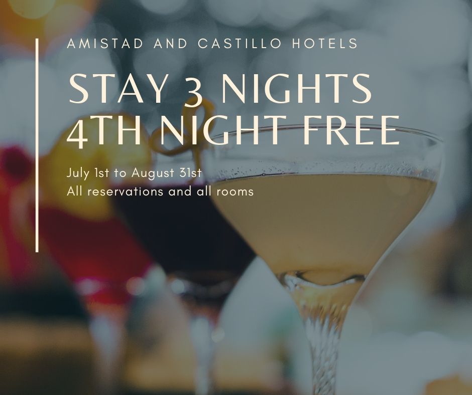 Stay 3 Nights 4th Night Free at Amistad and Castillo Hotels - Costa ...