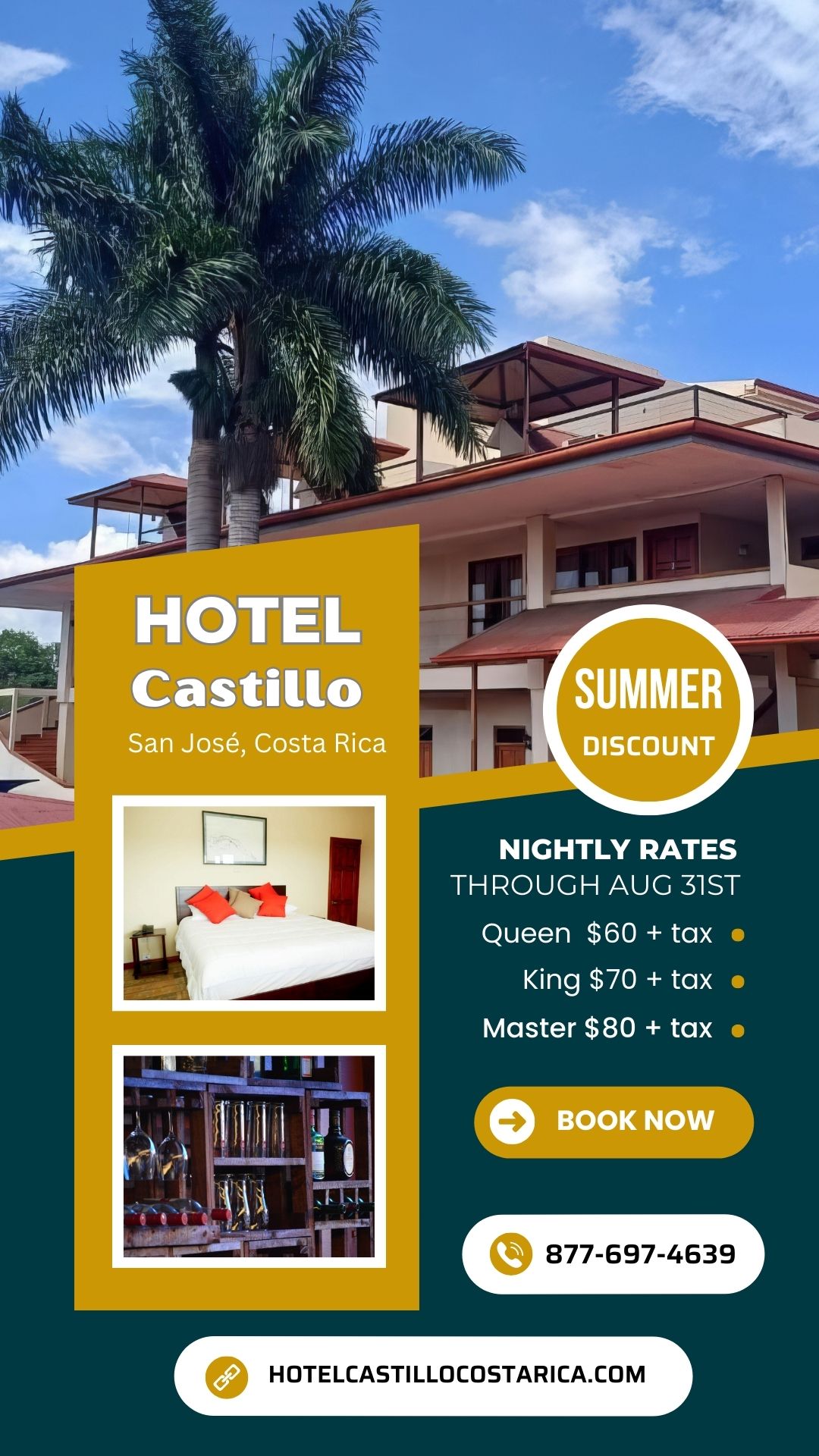 Hotel Castillo Summer Discount – CRT VIPs Get Even More! - ***ROOM ONLY ...